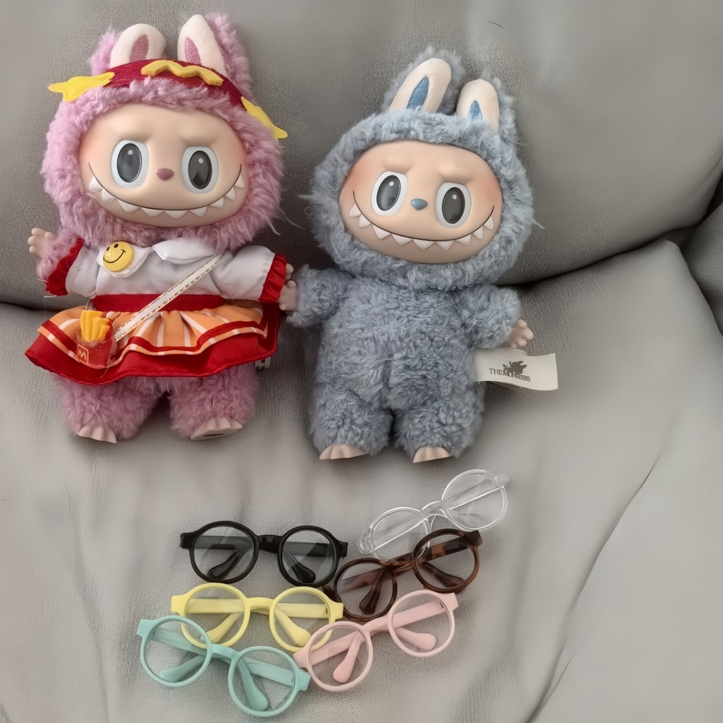 Jual READY 17CM ⚡ POP-MART LABUBU DOLL MACARON Labubu BONEKA BAJUNYA ...