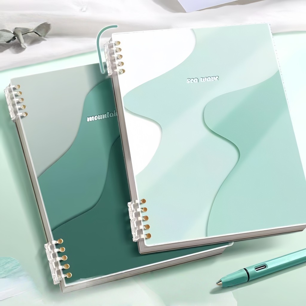 Jual Buku Binder A5/B5-Warna Retro&60 Lembar-Spiral Lembut+Tutup Lepas ...