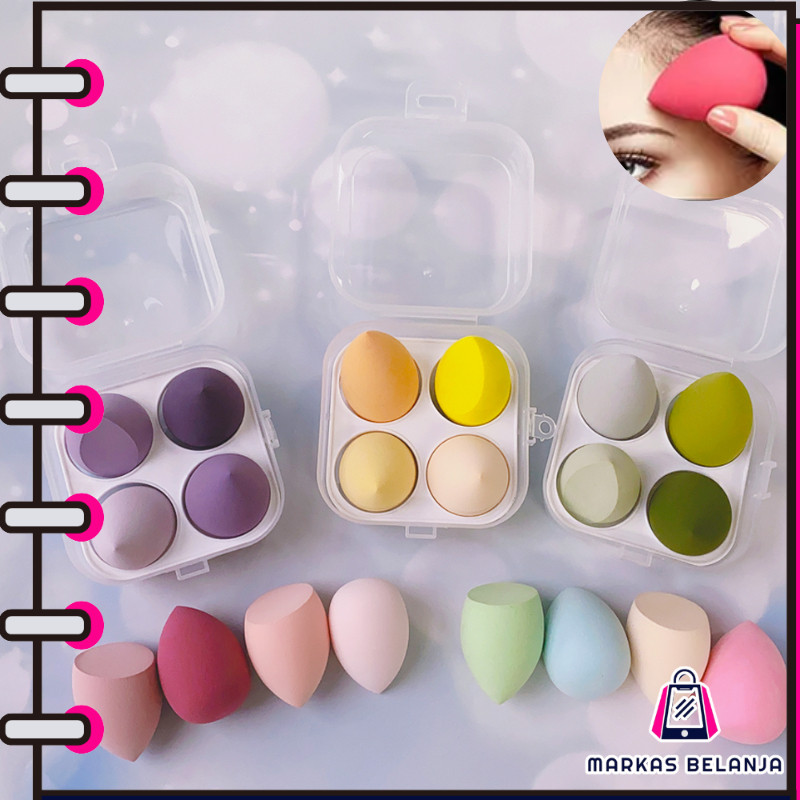 Jual HL0547 Beauty Blender Spons Blender BB Cream Make Up Sponge 1 Pack ...