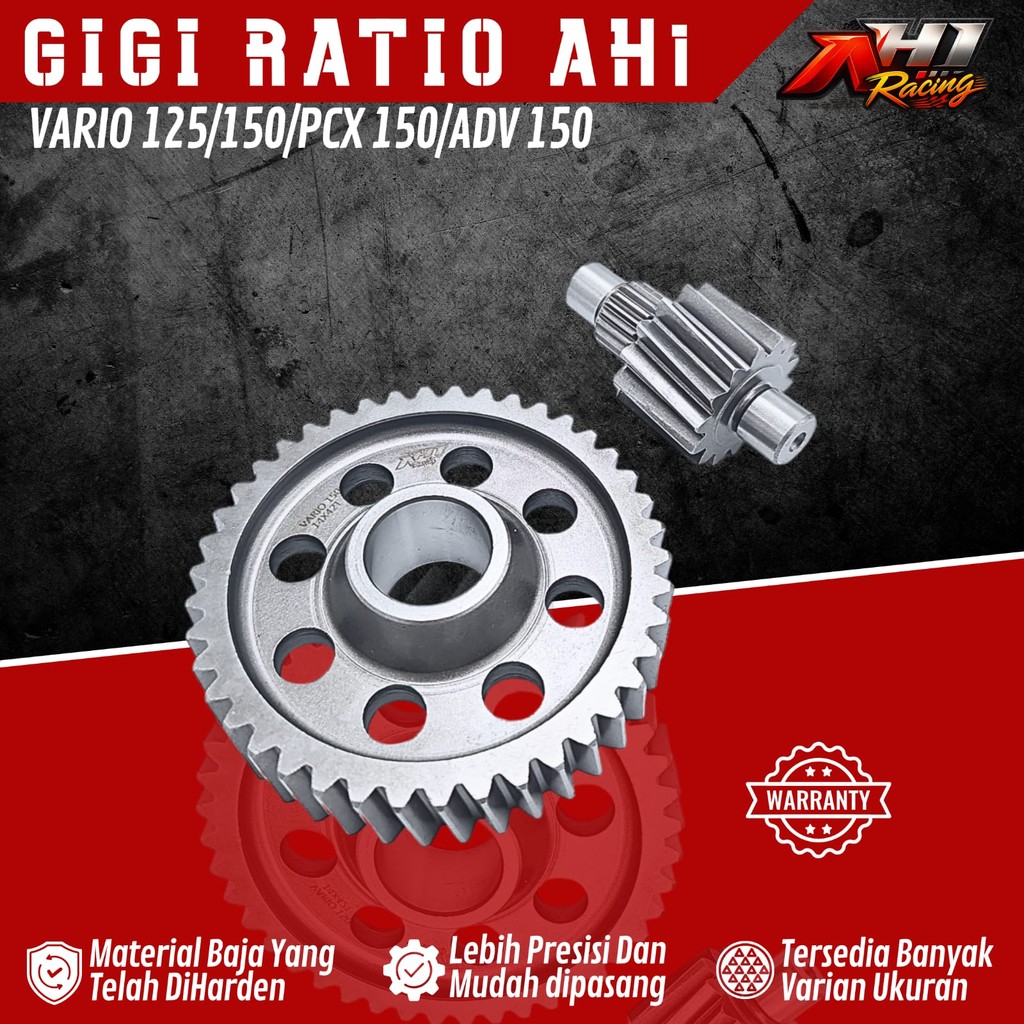 Jual GEAR GIGI RATIO RASIO VARIO 125 VARIO 150 PCX 150 CBU THAILAND 14/42 14/43 14/44 14/45 15/ ...