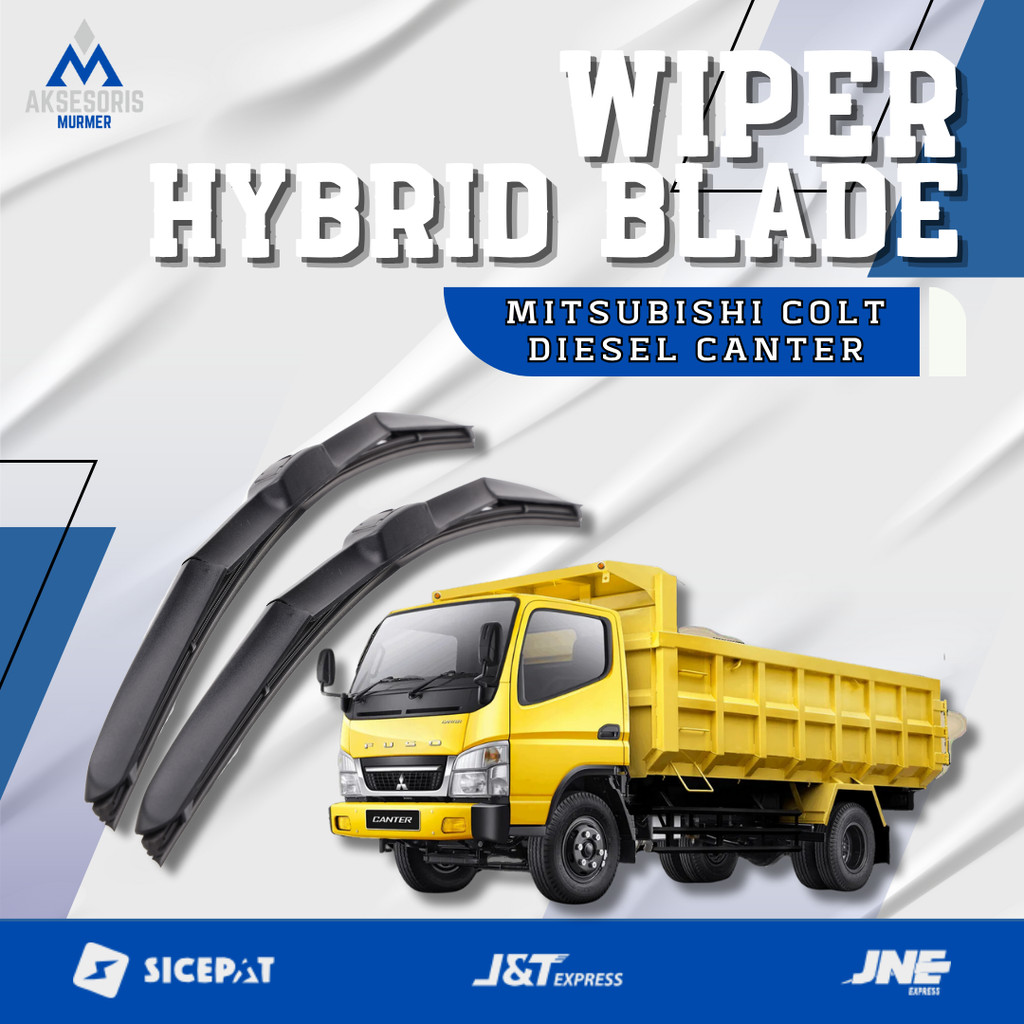 Jual Wiper Mobil Mitsubishi Truk Colt Diesel Canter - 1 Set Kiri Kanan ...