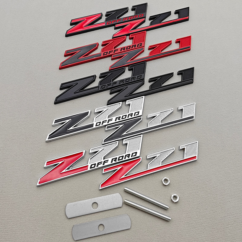 Jual 3D Metal Logo Z71 Z71OFF ROAD Car Sticker Trunk Embelem Front ...