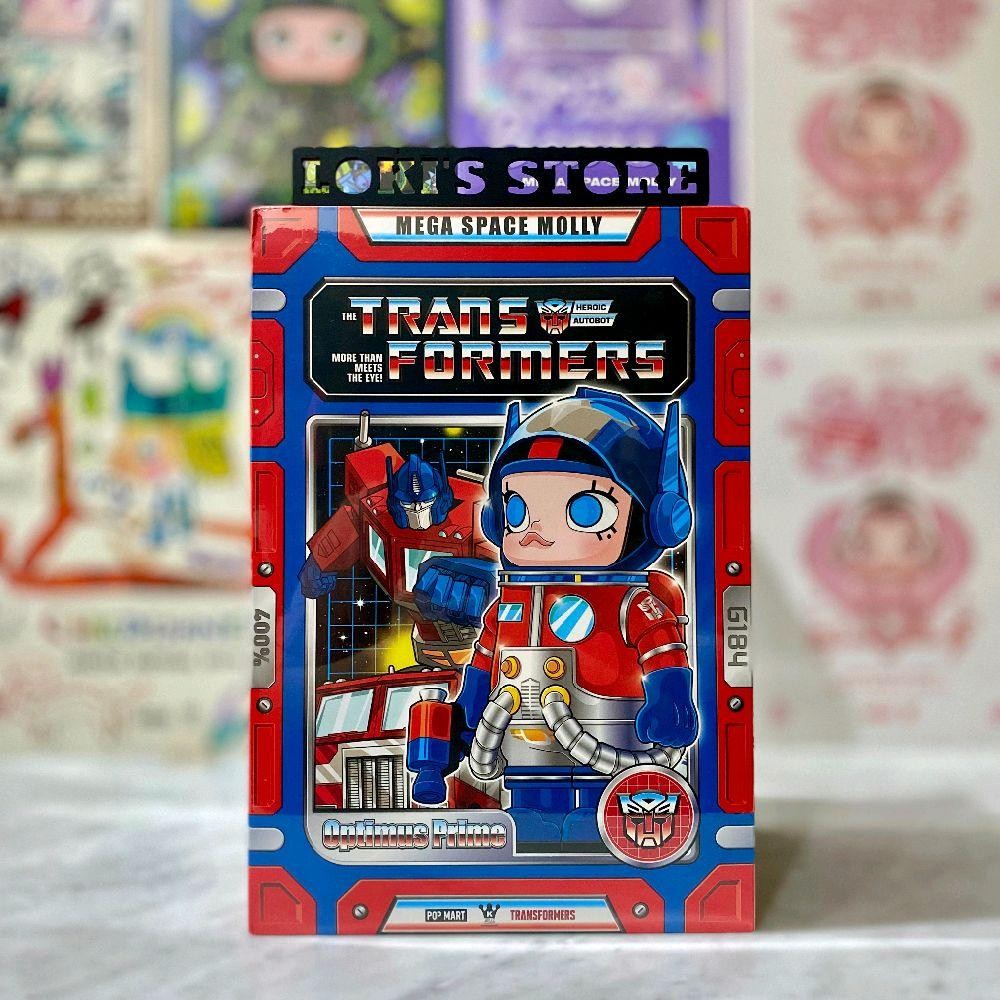 Jual MEGA SPACE MOLLY 400% Optimus Prime Pop mart (Original) | Shopee ...
