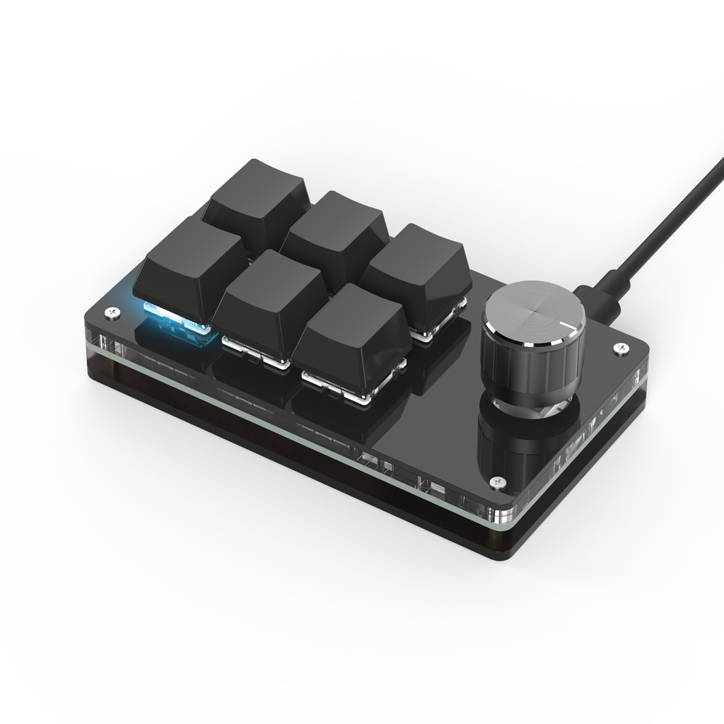 Jual RGB 3 Keys Macro Programming Mini Keyboard for Photoshop Gaming ...