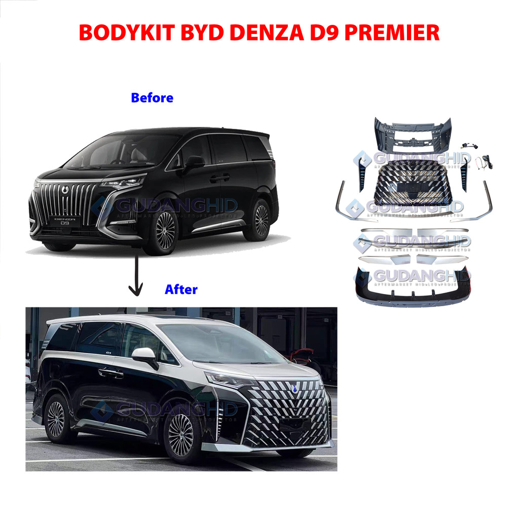 Jual Bodykit BYD Denza D9 Upgrade Facelift Denza D9 Premier Exclusive 2025 | Shopee Indonesia