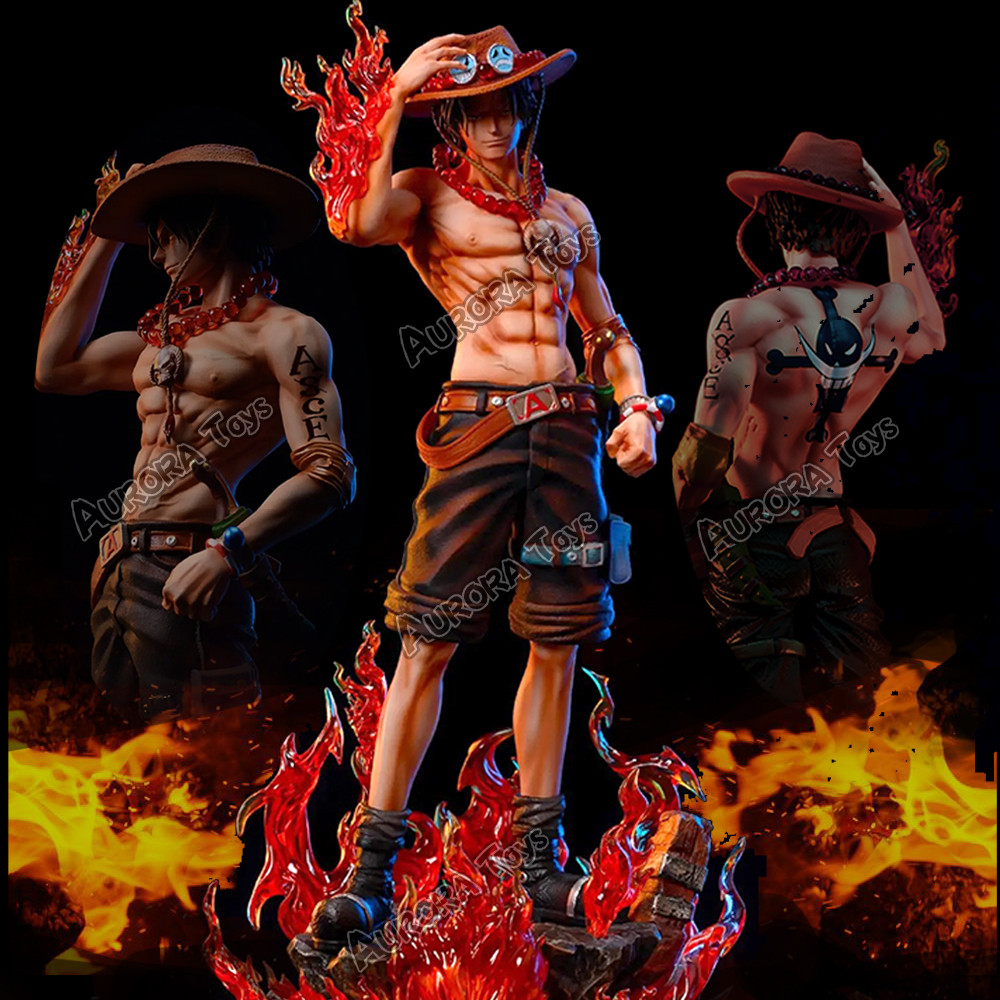 Jual 9.44in/24cm Anime One Piece Figure Ace Figure PVC Collectible ...