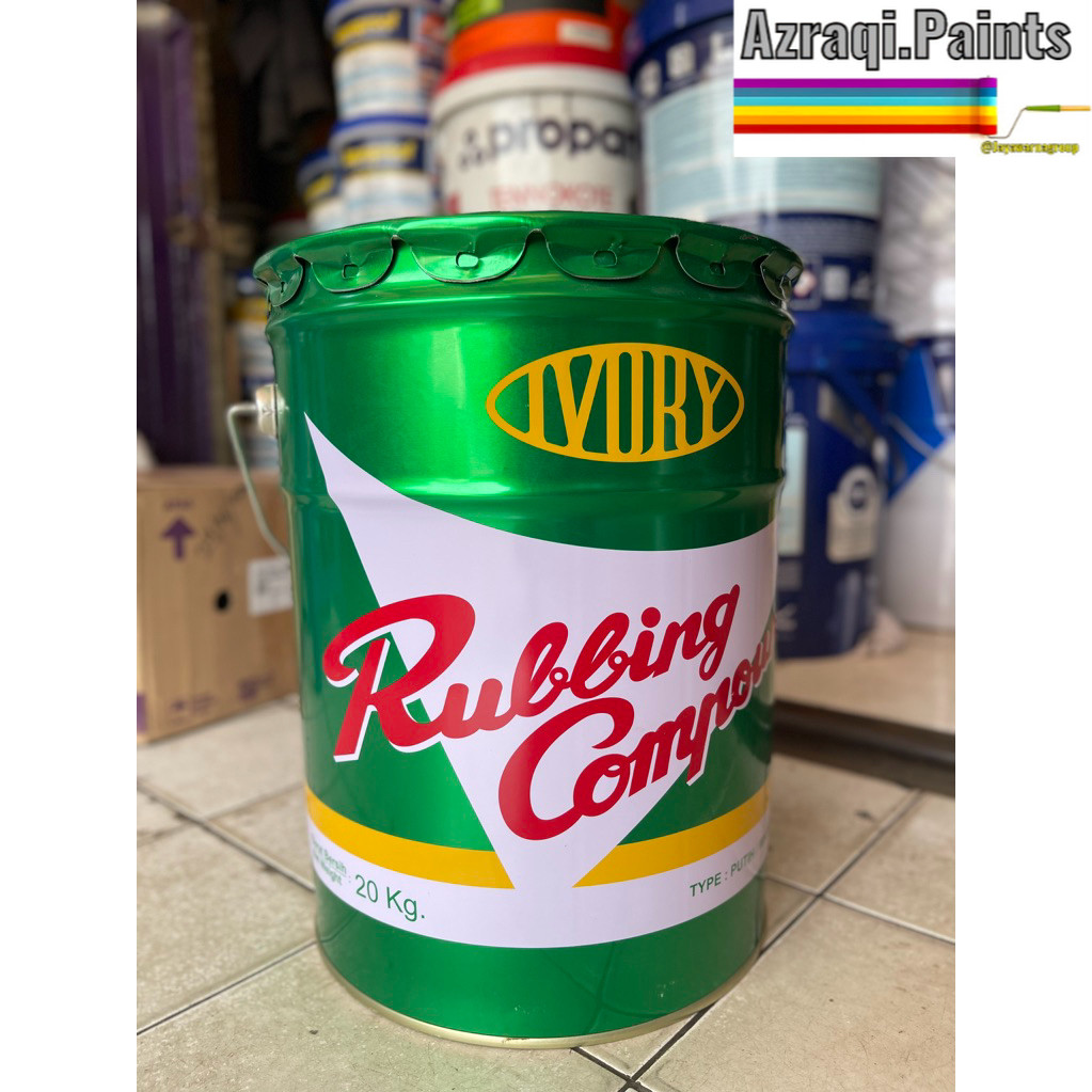 Jual RUBBING KOMPON COMPOUND IVORY PUTIH ( 20 KG ) | Shopee Indonesia