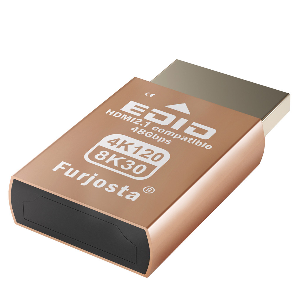 Jual HDMI 2.1 Dummy Plug | 4K 120Hz & 8K 30Hz Virtual Display Emulator ...