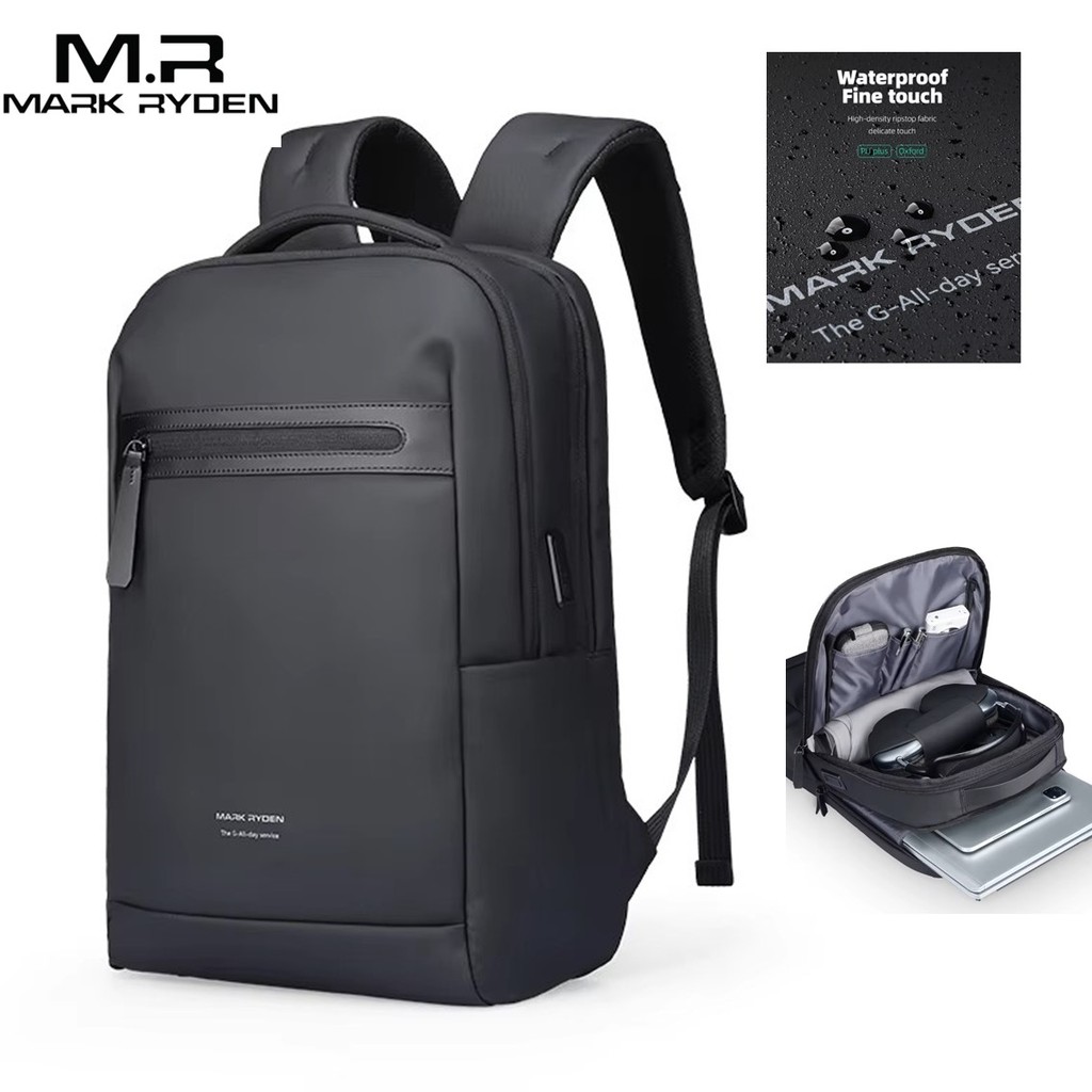 Jual Mark Ryden MR6075 Tas Ransel Backpack Laptop 15.6 Inch USB MR6075 ...