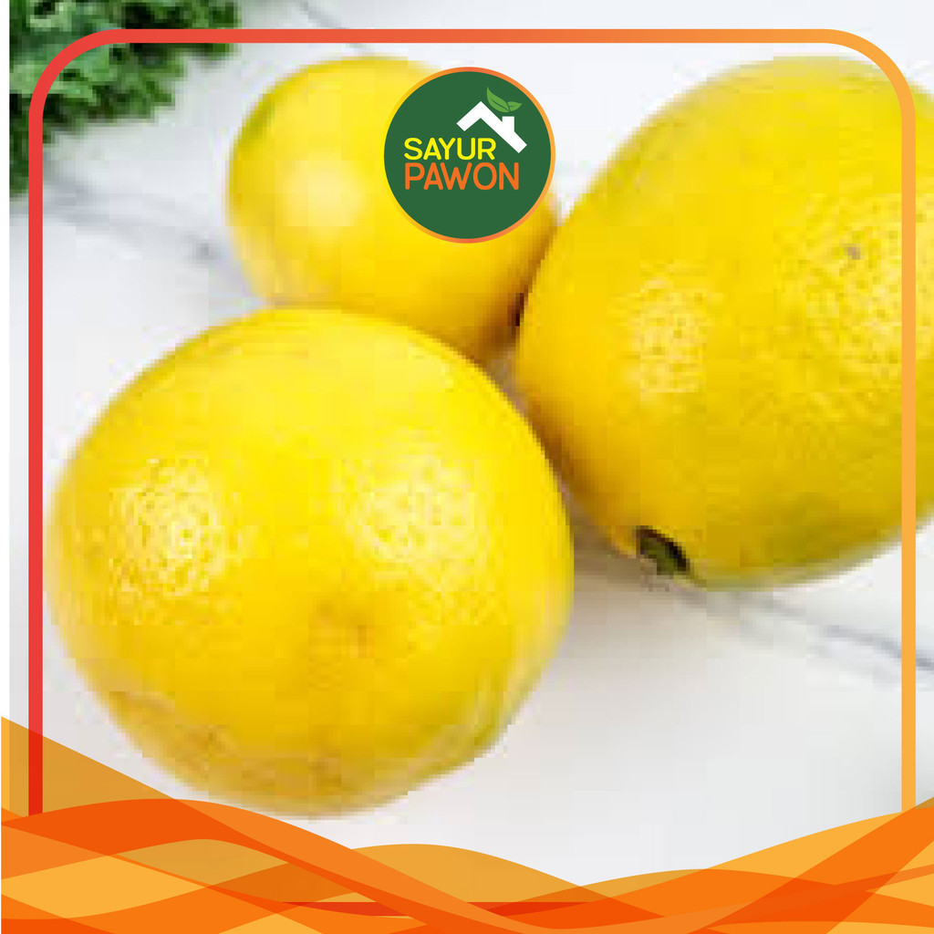 Jual Jeruk Lemon Lokal per 500 gr | Shopee Indonesia