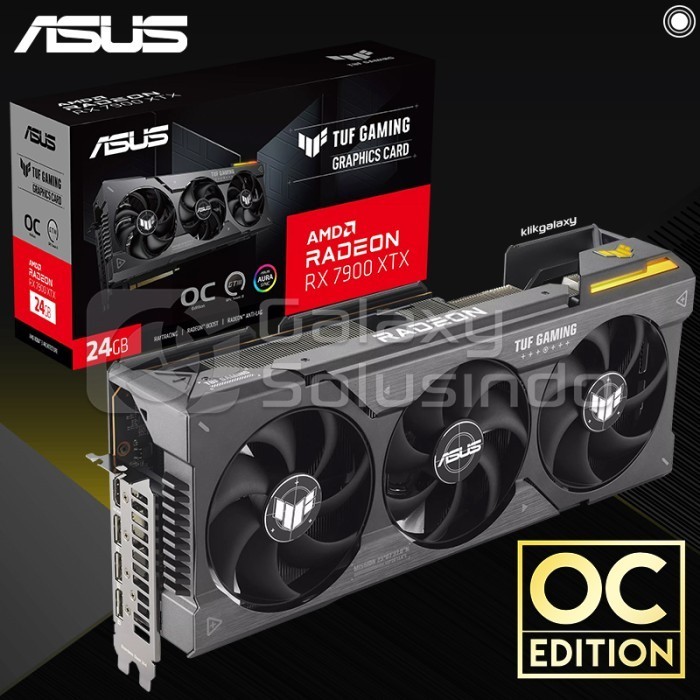 Jual ASUS Radeon RX 7900 XTX TUF GAMING OC 24GB GDDR6 RDNA 3 RX7900XTX ...