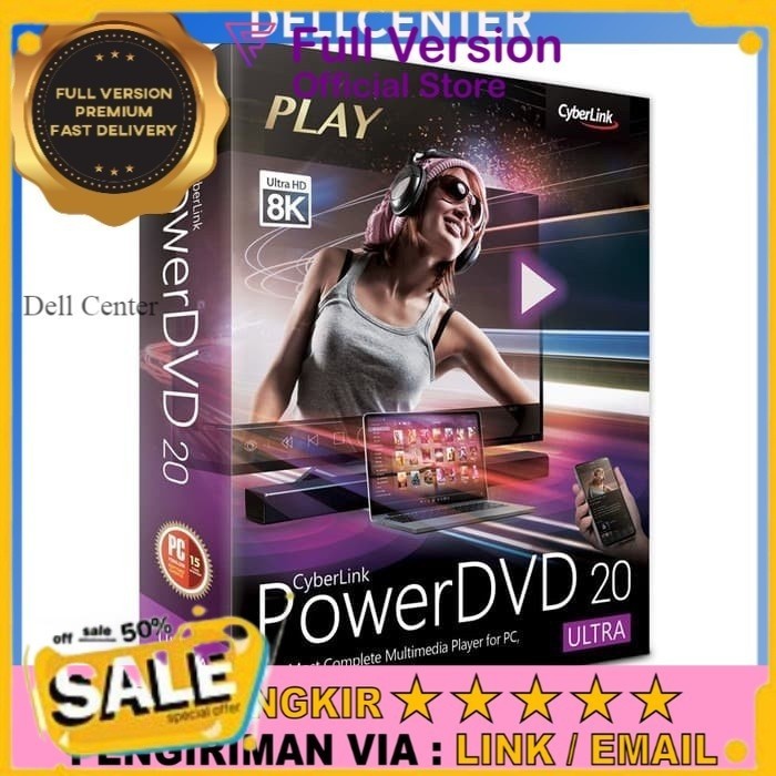 Jual Beli 2 Gratis 1 Cyberlink Power DVD Ultra 20 - Aplikasi Pemutar ...