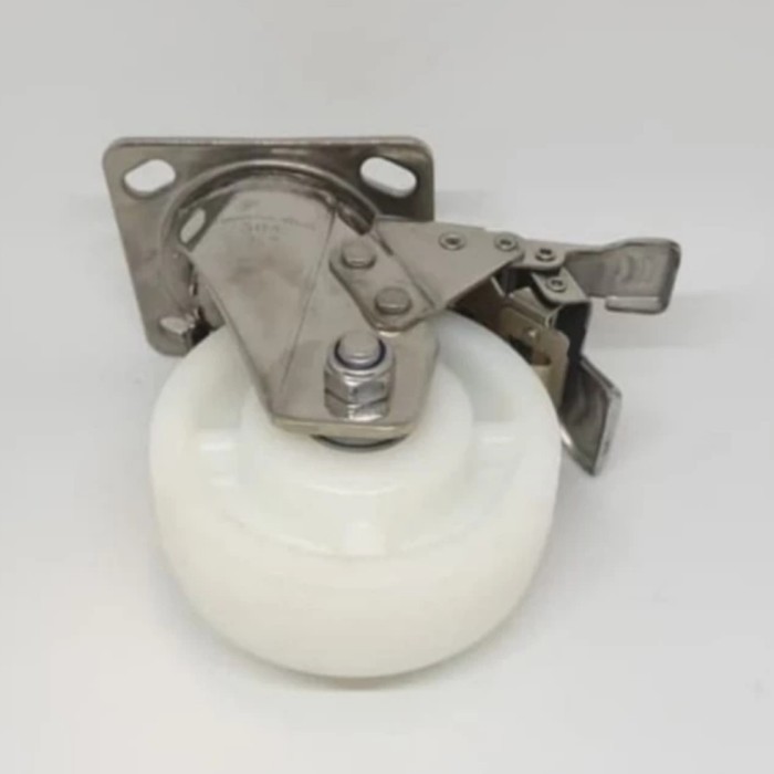 Jual Roda Troli / Caster Wheel / Roda Stainless Nilon Heavy Duty 5 inch ...