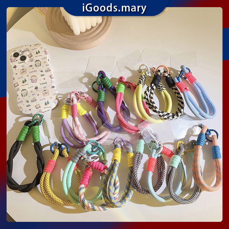 Jual Wrist Lanyard HP Phone Strap Simple And Colorful High Quality ...