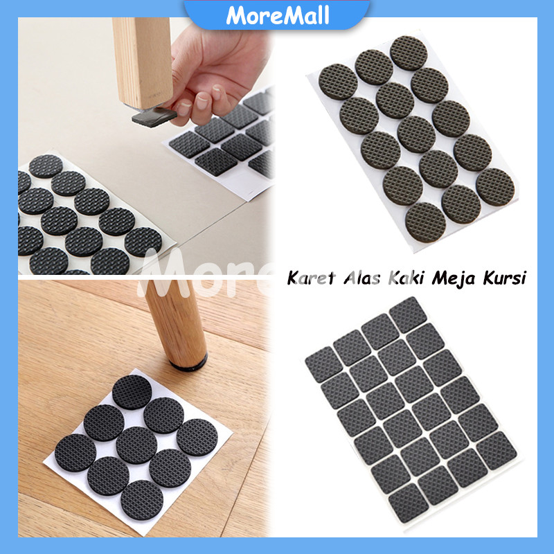 Jual 5pcs Bantalan Karet Karet Anti Slip Licin Meja Kursi/Karet Alas ...