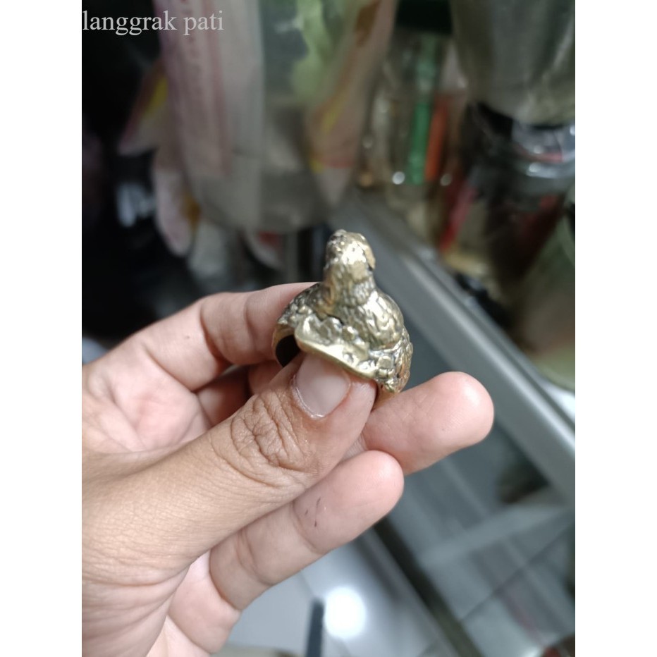 Jual cincin sapi emas full kuninngan milik surawardani sepuh majapahit ...