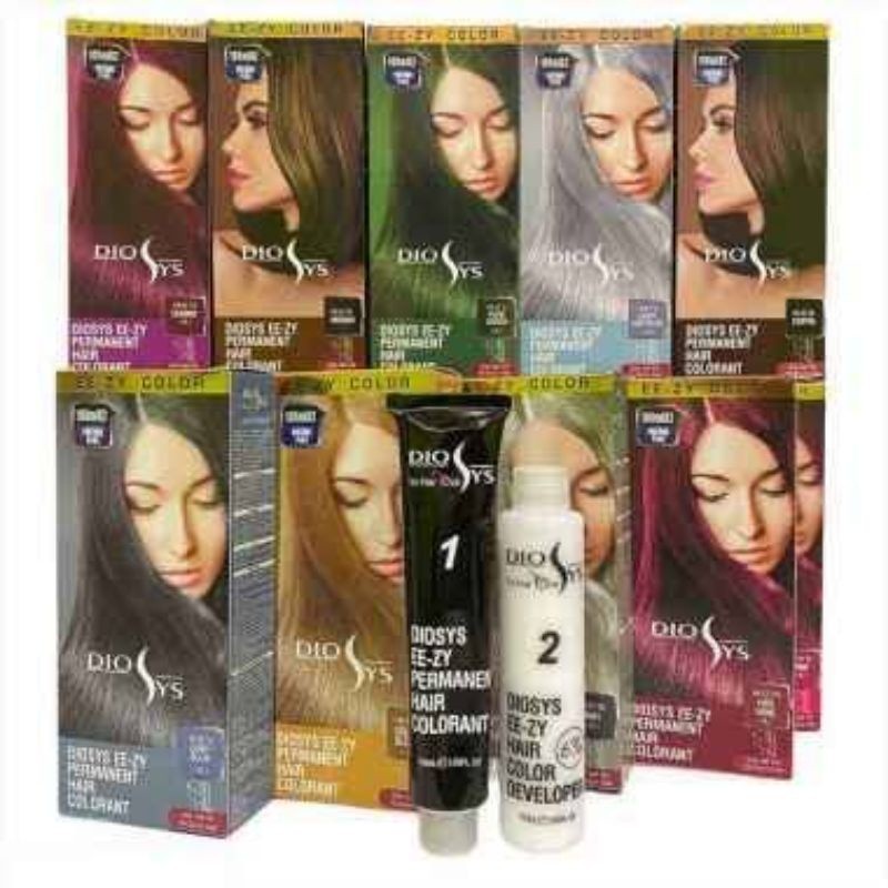 Jual ACS. Semir Rambut Diosys 100ML Diosys Hair Color 45ML | Shopee ...