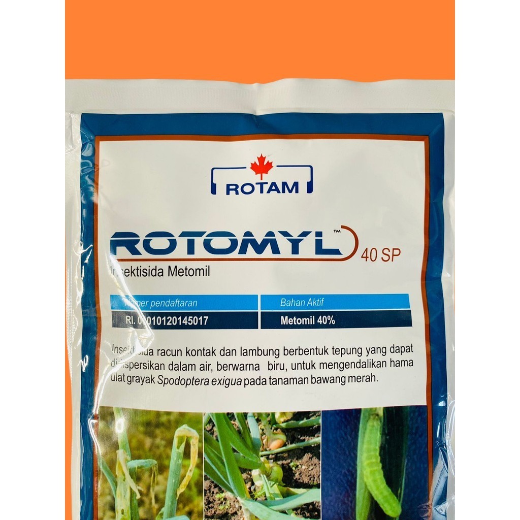 Jual Insektisida kontak metomil ROTOMYL 40SP isi 100gr dari ROTAM ...