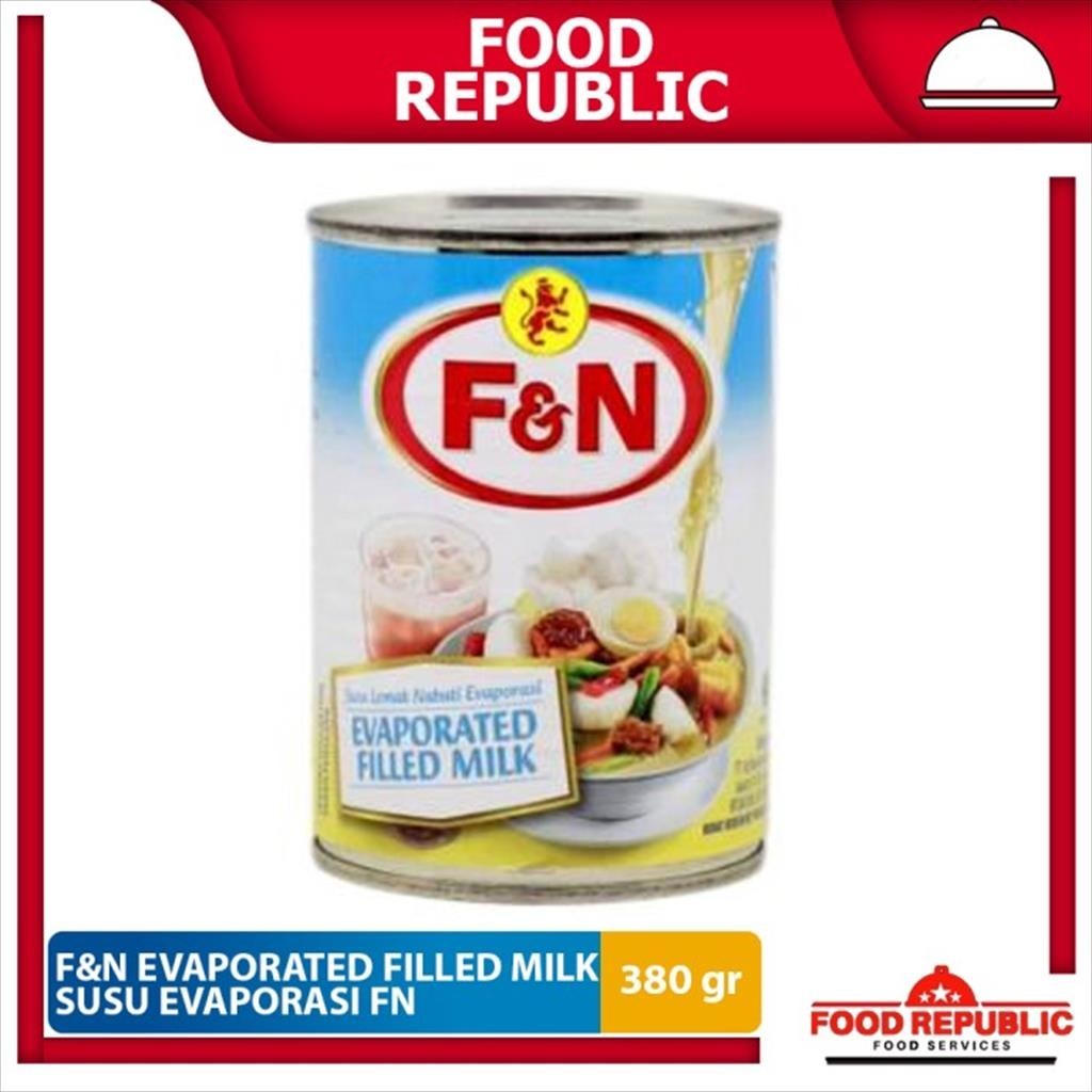 Jual F&N Susu Evaporasi FN 380 gr Evaporated Filled Milk Cair Lemak ...