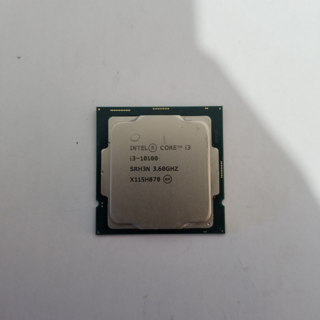 Jual Intel Core i3 10100 i3-10100 Cache 6M 3.60 GHz LGA1200 | Shopee ...