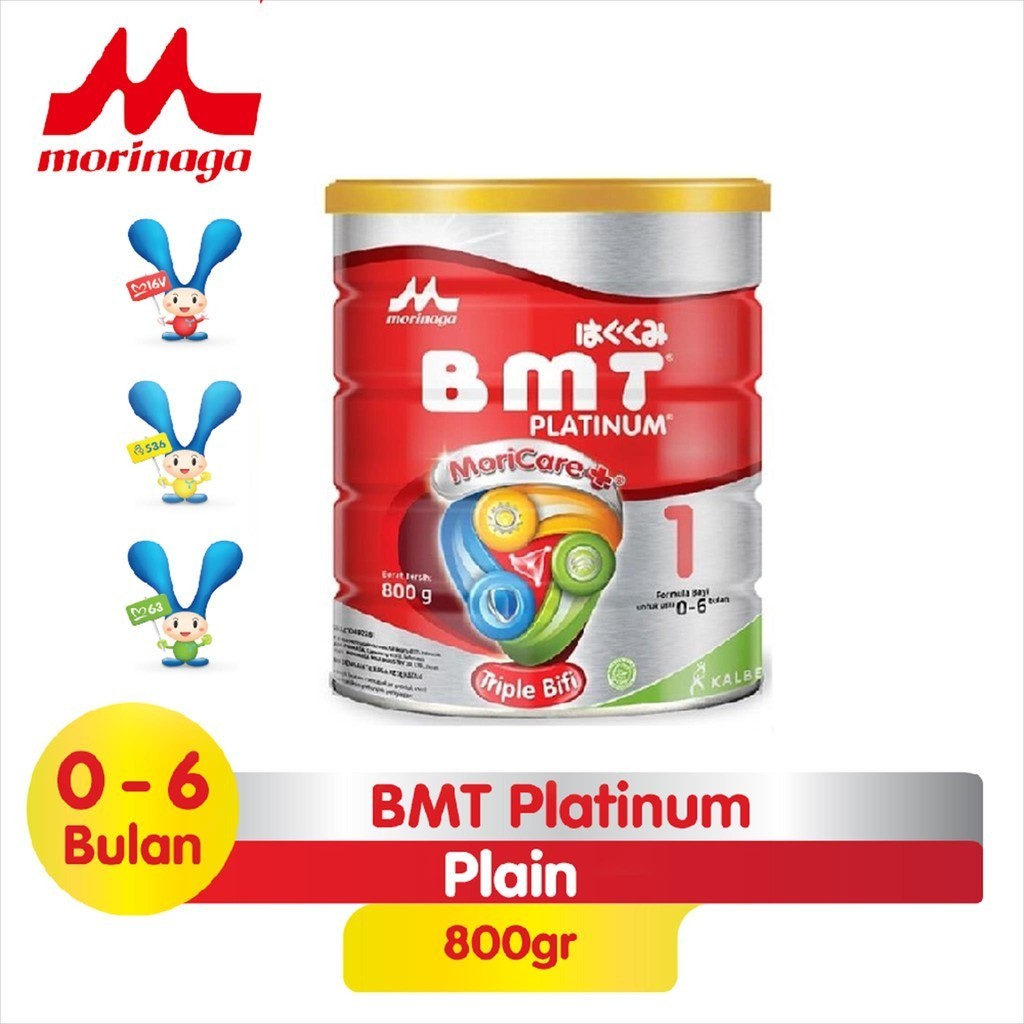 Jual Morinaga BMT Platinum Susu Formula Moricare Tin 800 g | Shopee Indonesia