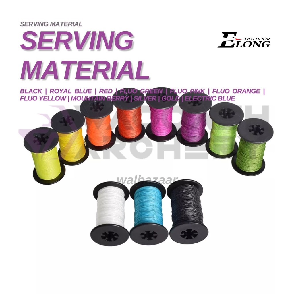 Jual ELONG Serving String Material D97 Benang Impor | Shopee Indonesia