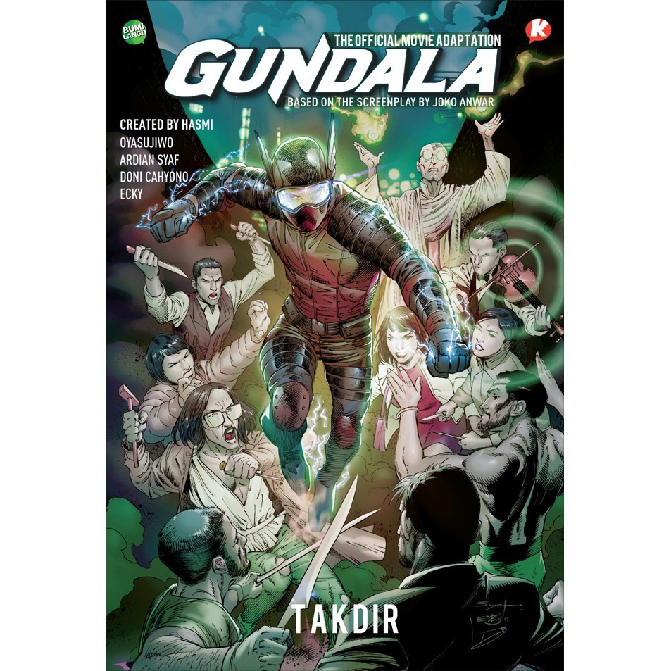Jual TBKA : Koloni Gundala : The Official Movie Adaptation - oleh Pt Screenplay Bumilangit ...