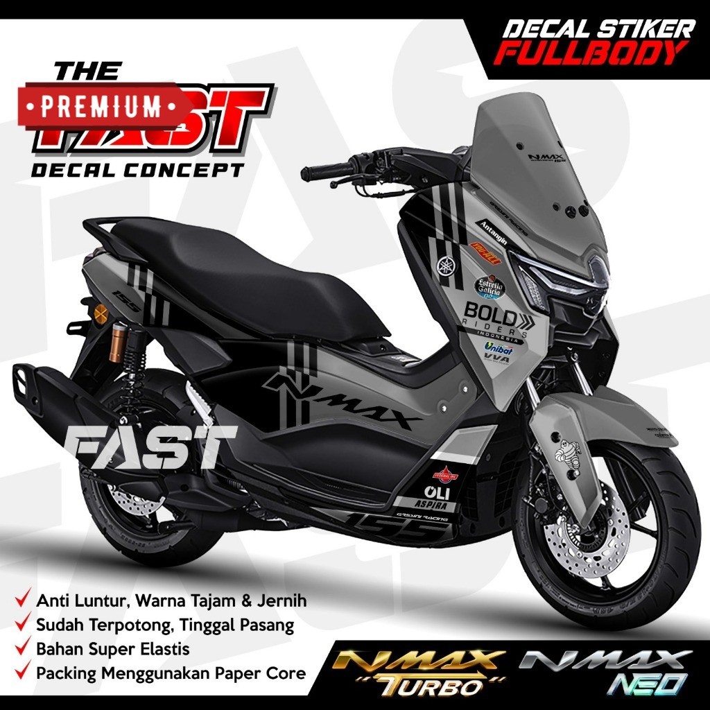 Jual Decal stiker yamaha NMAX Turbo NEO 2024 full body Ultra Sport ...