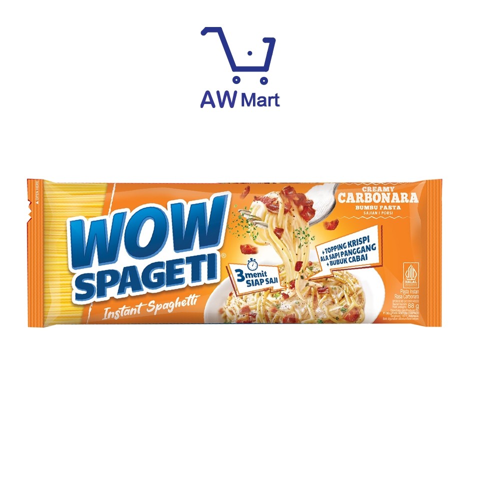 Jual MI WOW SPAGETI BOLOGNESE & CARBONARA - MIE WOW MAYORA | Shopee ...