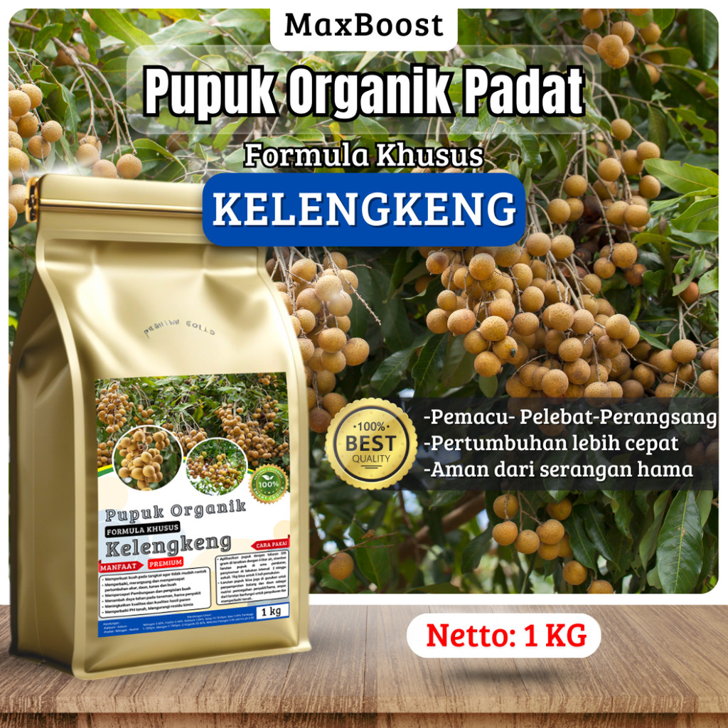 Jual Pupuk organik granule booster, formula khusus tanaman kelengkeng ...