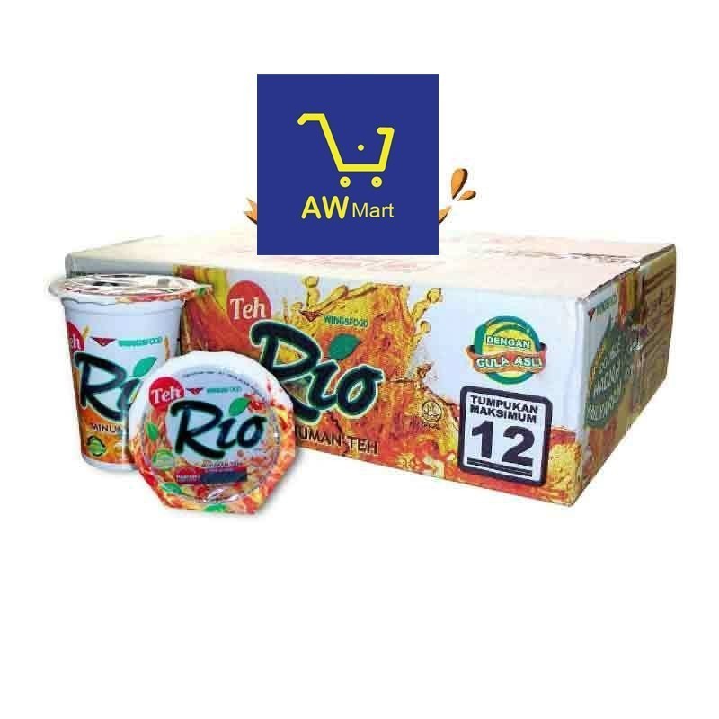 Jual [INSTANT] TEH RIO 1 DUS ISI 24 - TEH RIO | Shopee Indonesia