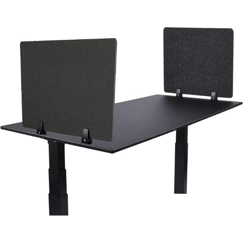 Jual Clamp-on Desk Privacy Panel, Sound Absorbing Cubicle Desk Divider ...