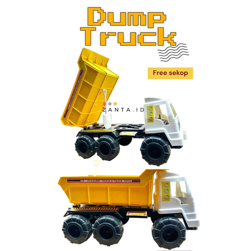 Jual Mainan Anak Mobil Mobilan Truk Truck Angkut Barang Konstruksi ...