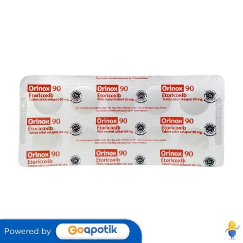 Jual Orinox 90 Mg Strip 10 Tablet | Shopee Indonesia