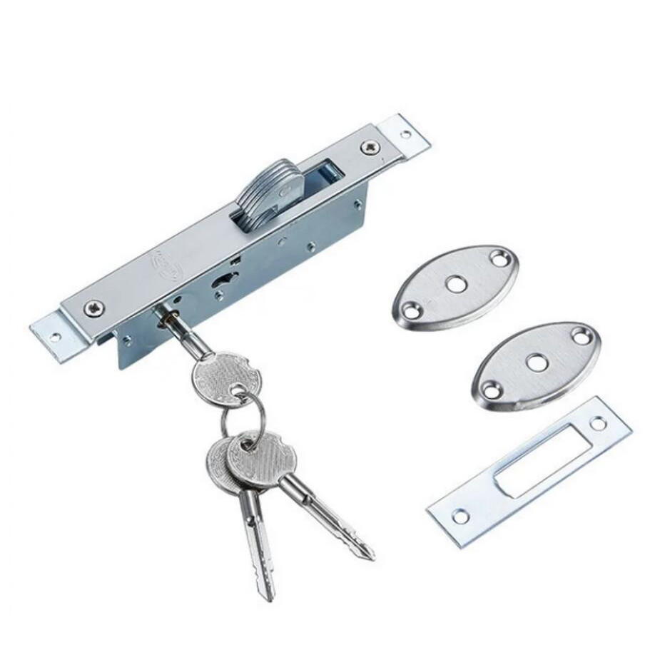 Jual Sliding Door Double Hook /Push Lock Stainless Home Use | Shopee ...