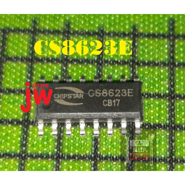 Jual CS8623 CS8623E 8623 SOP-16 SMD Audio Power Amplifier aneka IC ...