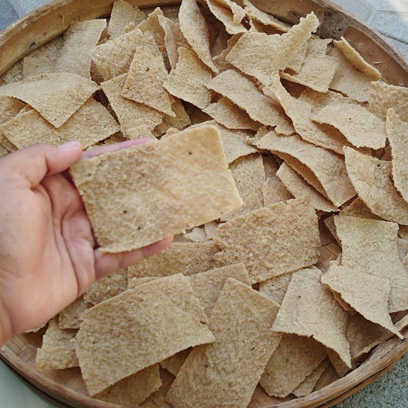 Jual Krecek mentah krupuk puli rice cracker Kerupuk Puli Mentah 500 ...