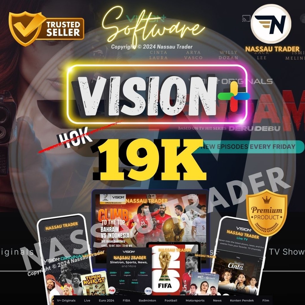 Jual VISION+ VISION PLUS 1 BULAN ALL DEVICES GARANSI 100% DB | Shopee ...