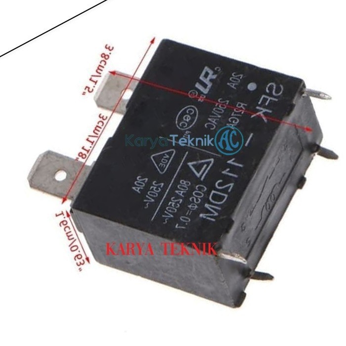 Jual Relay Indoor AC SFK Relay modul PCB selain Omron Sanyou JQX ...