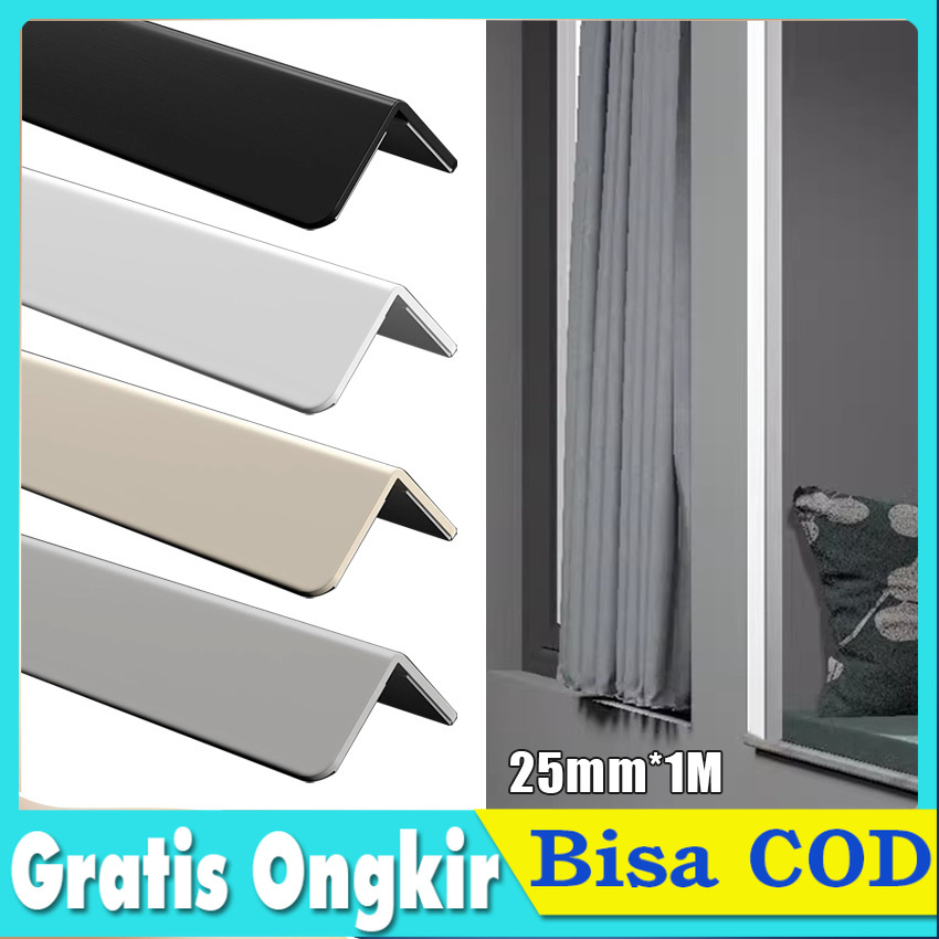 Jual WPC Lis Siku 1 Meter List Penutup Wall Panel / List Penutup Wpc ...