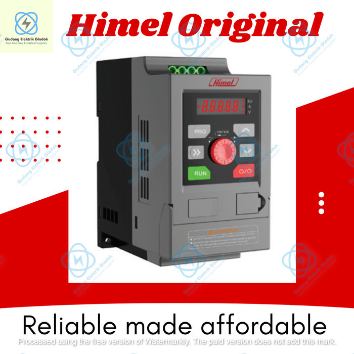 Jual VSD/VFD Inverter HIMEL HAVBA 1.5KW 220V 1P Variable Speed Drive ; HAVBA2S0015G ; HIMEL ...