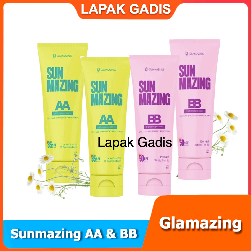Jual Lapak Gadis GLAMAZING - SUNMAZING SERIES ( 50ml ) - Sunscreen ...