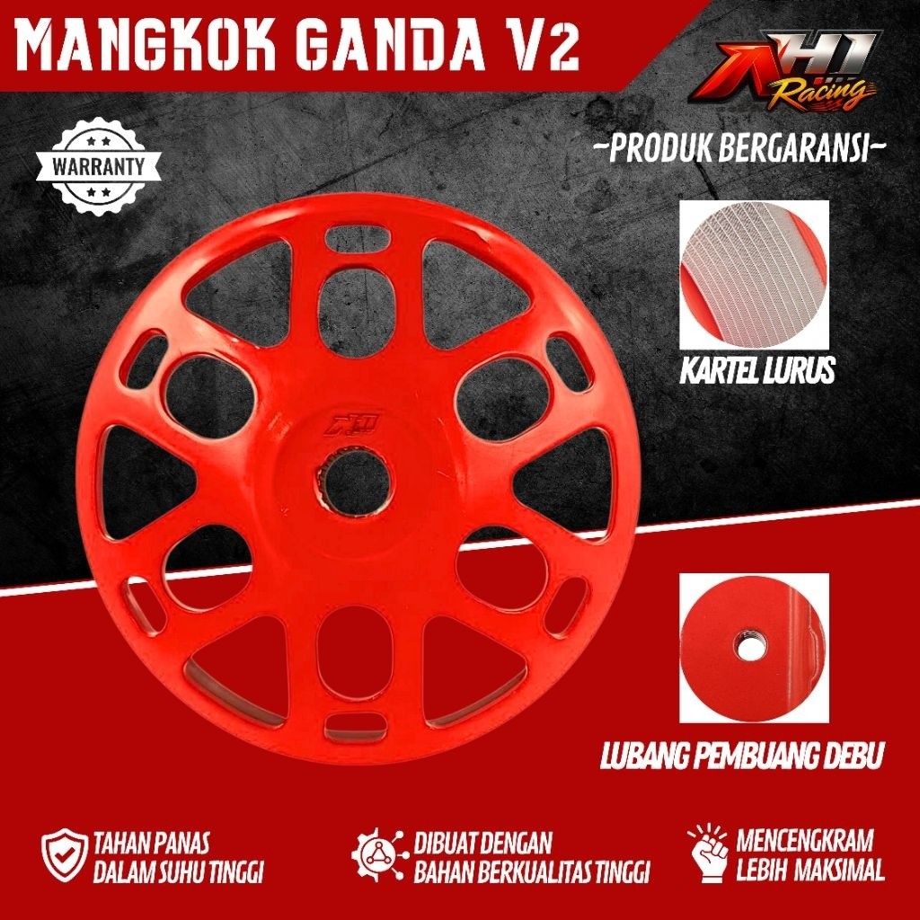 Jual MANGKUK MANGKOK KAMPAS GANDA AH1 RACING MIO M3 MIO Z S SOUL GT 125 XRIDE 125 FINO 125 ...