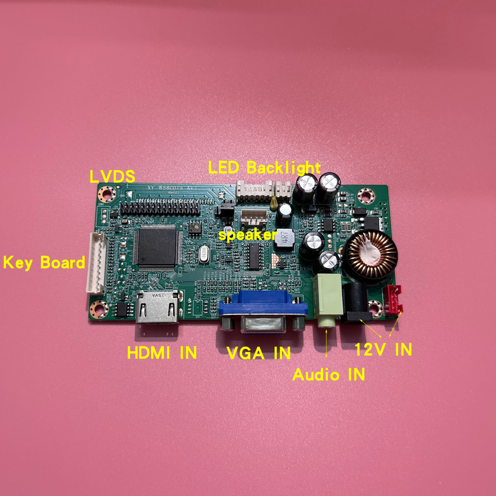 Jual For MV238FHM-N10 N20 N30 Drive Board Kit HDMI VGA Input To LVDS ...