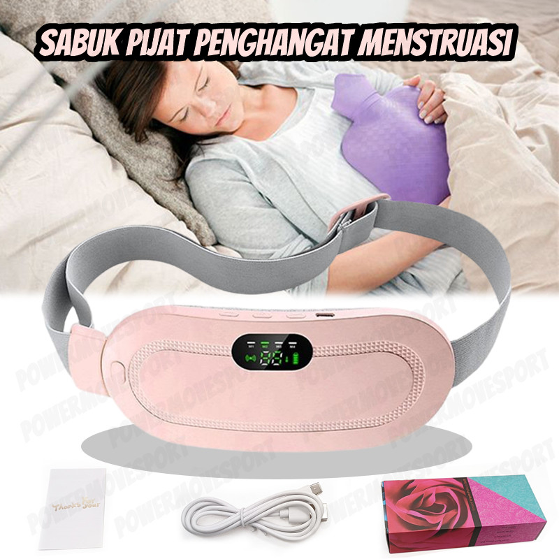 Jual Sabuk Pijat Penghangat Menstrual Therapy Warming Massage Belt ...