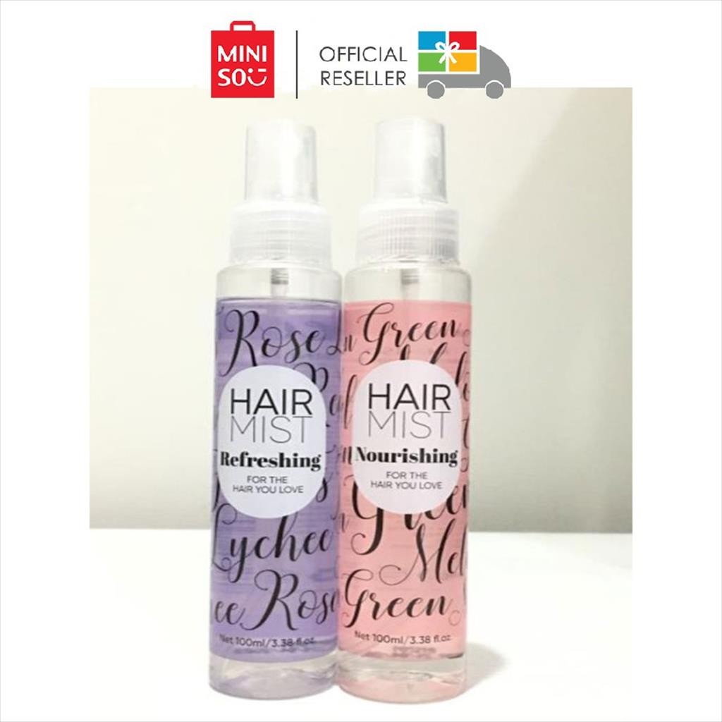 Jual Miniso Hair Mist Nourishing 100ml | Shopee Indonesia