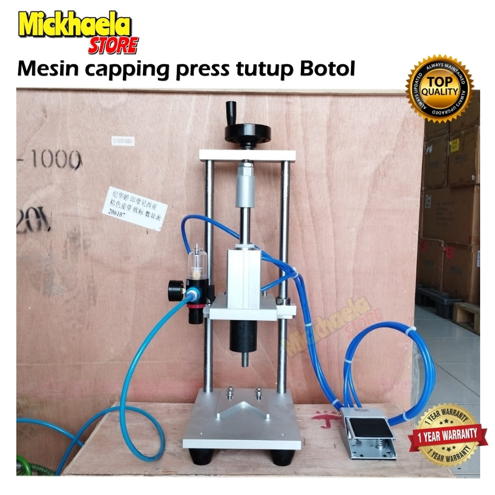 Jual Mesin Capping Penutup Press Ring Collaring Tutup Botol Parfum ...