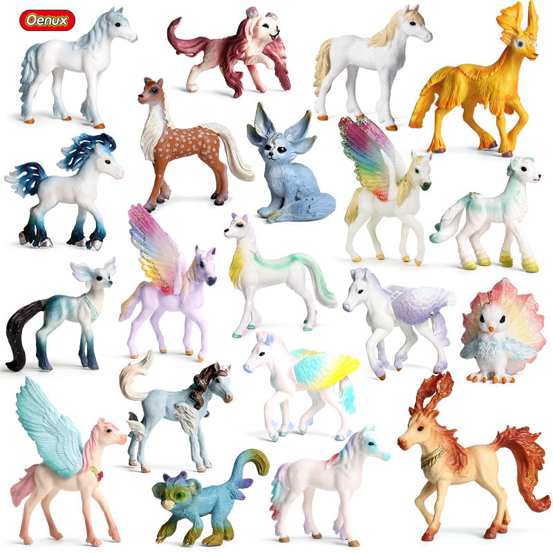 Jual Oenux al Genuine Fairy Tale Fly Horse Simulation Animal Mythical ...