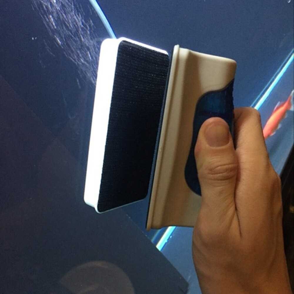 Jual AQUAWING Sikat Kaca Magnetic Floating Brush Glass Aquarium - AQ01 ...