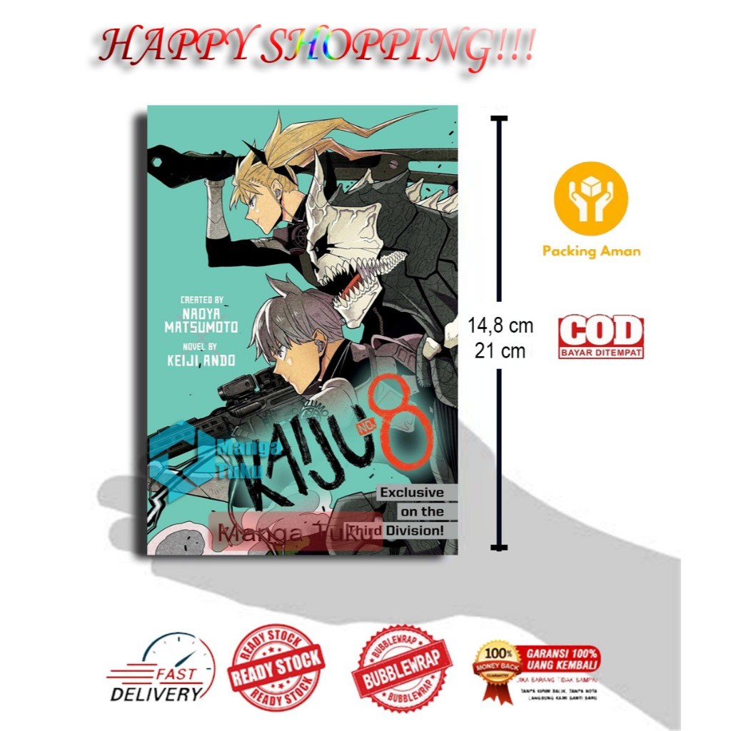 Jual Kaiju No. 8 Exclusive on the Third Division ( Novel Version ...